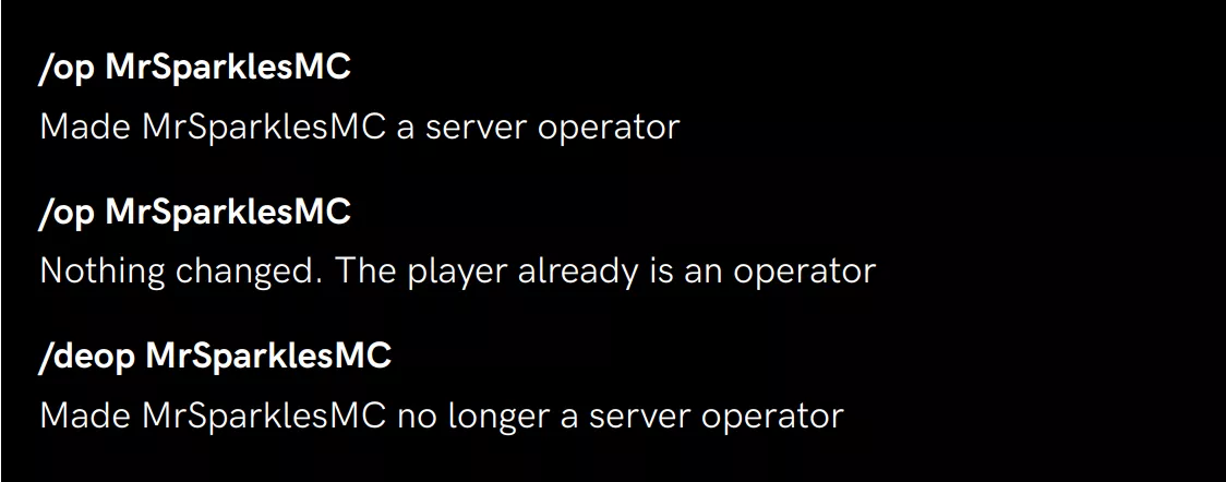 How To Add A Server Operator In Minecraft Minehost Io